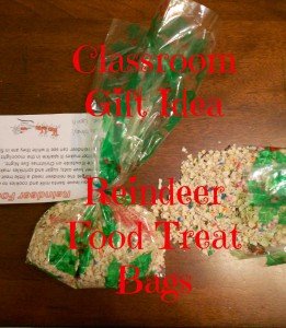 Simple, Inexpensive Class Christmas Gift Idea: Reindeer Food
