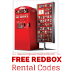 Get 5 FREE Redbox DVD Rentals with these Codes
