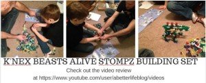GIVEAWAY: K'NEX Beasts Alive Stompz Building Set (ends 12/8)