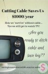Ditch Cable and save $1000/year | Yes, You Can Do It!