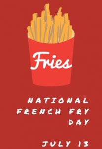 National French Fry Day FREEBIES and Deals | July 13 (or 14!), 2023