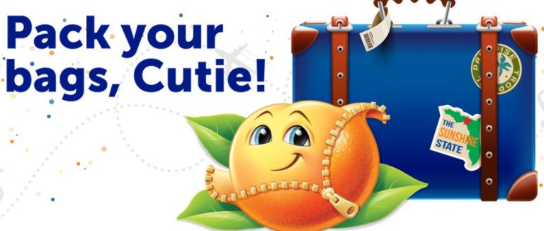 Cuties Pack Your Bags Disney Vacation Sweepstakes