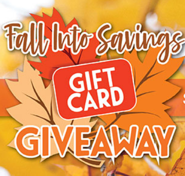 Fall Into Savings Grocery Gift Card Sweepstakes