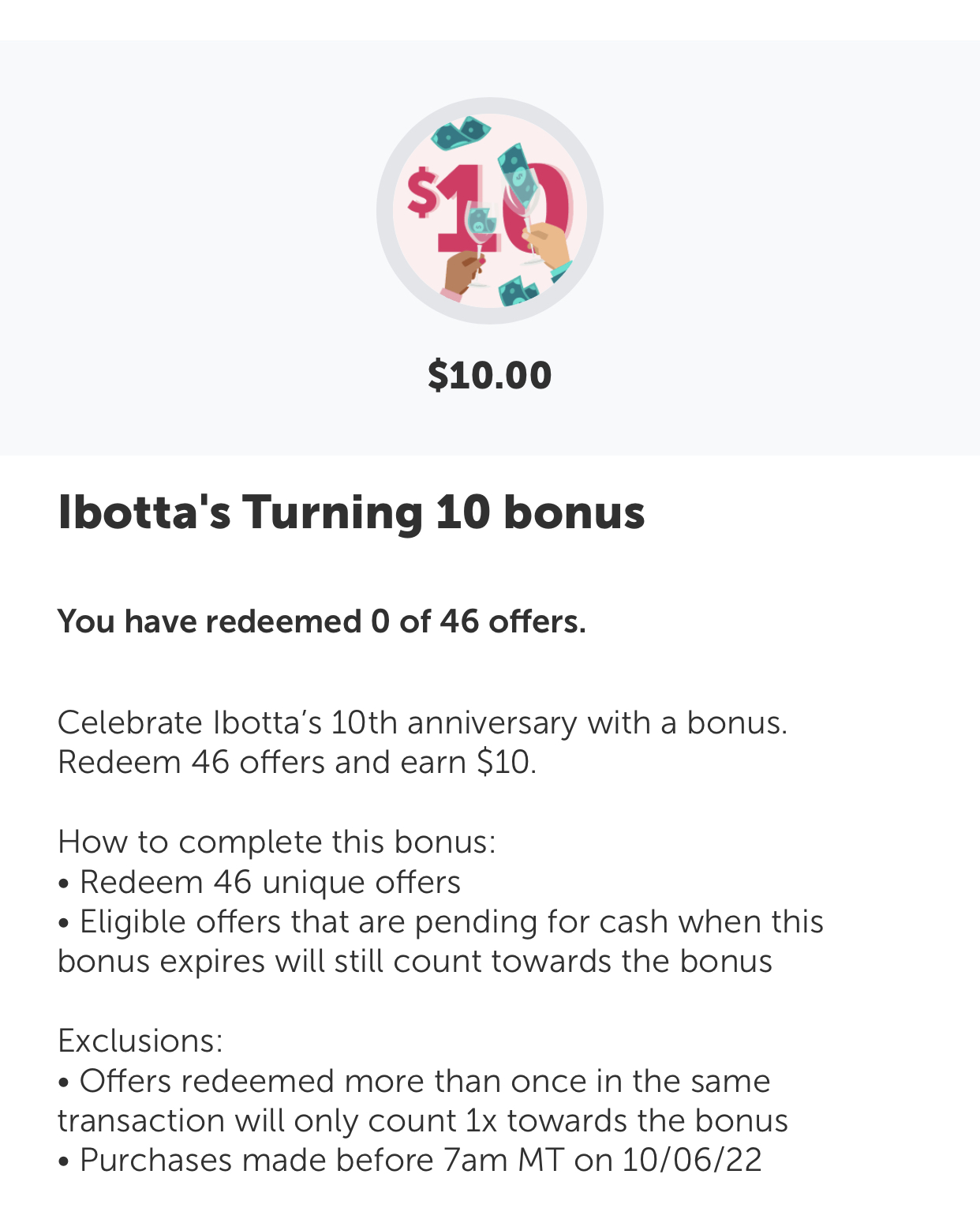 Ibotta is Turning 10! | Get a $10 Bonus!