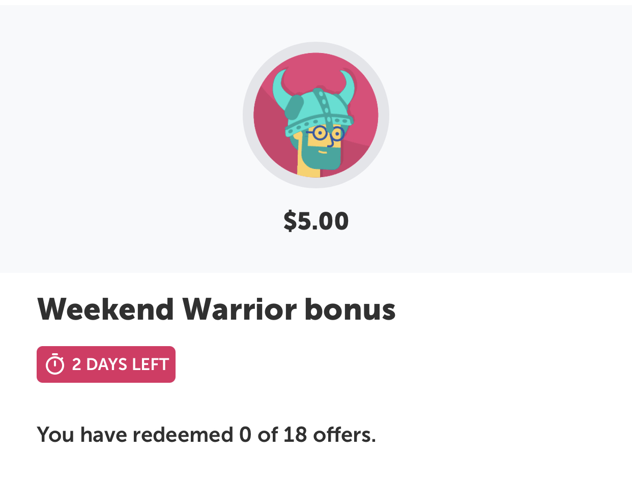 Ibotta: $5 Weekend Bonus Cash Back And $10 Cosmic Bonus!