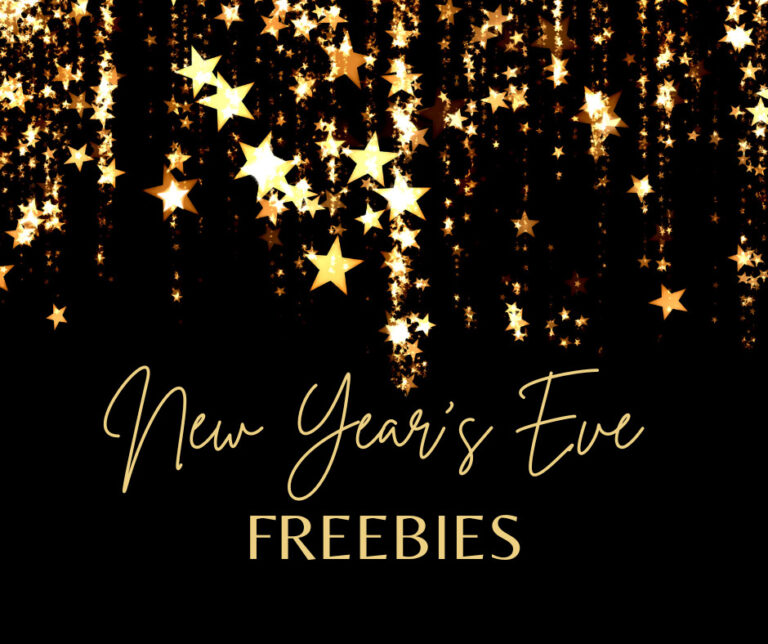 New Years EVE Freebies and Food Deals 2025