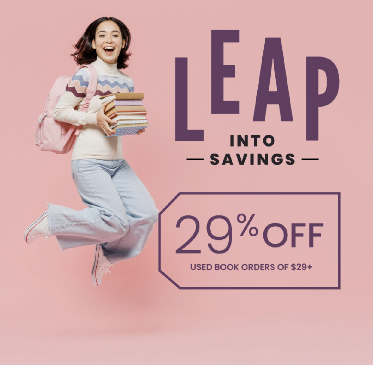 BetterWorldBooks: 29% off for Leap Day!