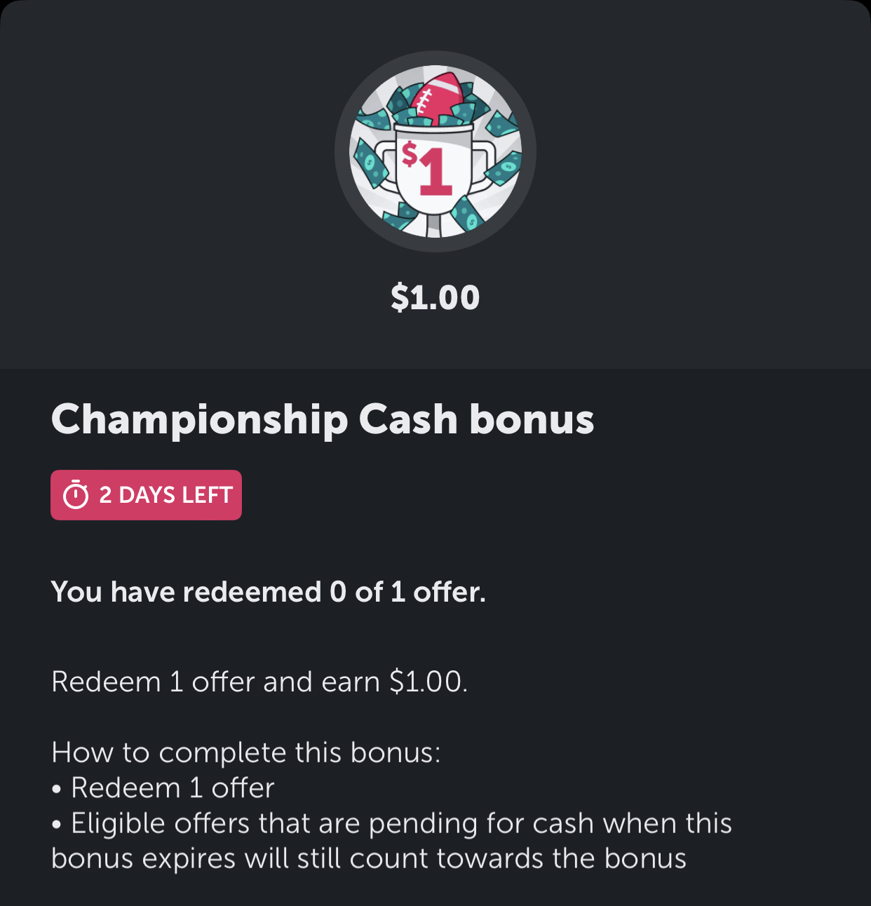 Ibotta: Easy $1 Bonus and More