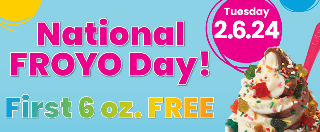 TCBY: FREE Froyo on February 6th!