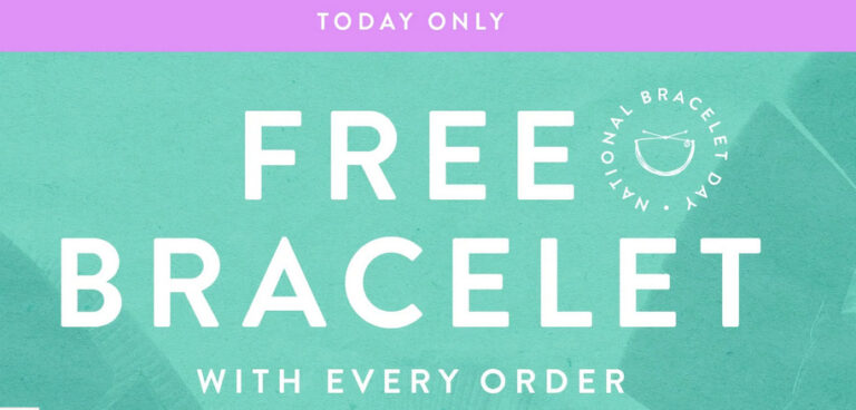 Celebrate National Bracelet Day (April 14th) With A FREE Bracelet from ...