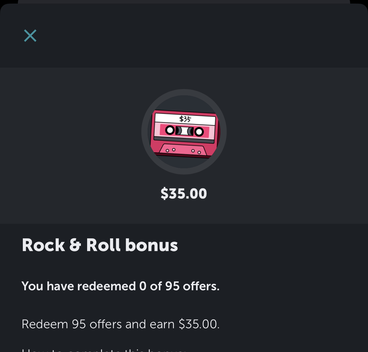 Ibotta: Rock & Roll $35 Bonus | YES, THIRTY-FIVE DOLLARS!