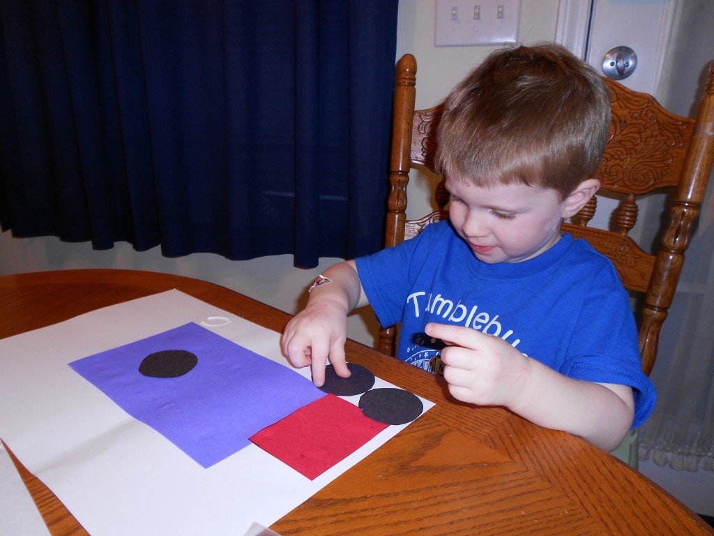 Preschool Project of the Week - Using Simple Shapes to create pictures