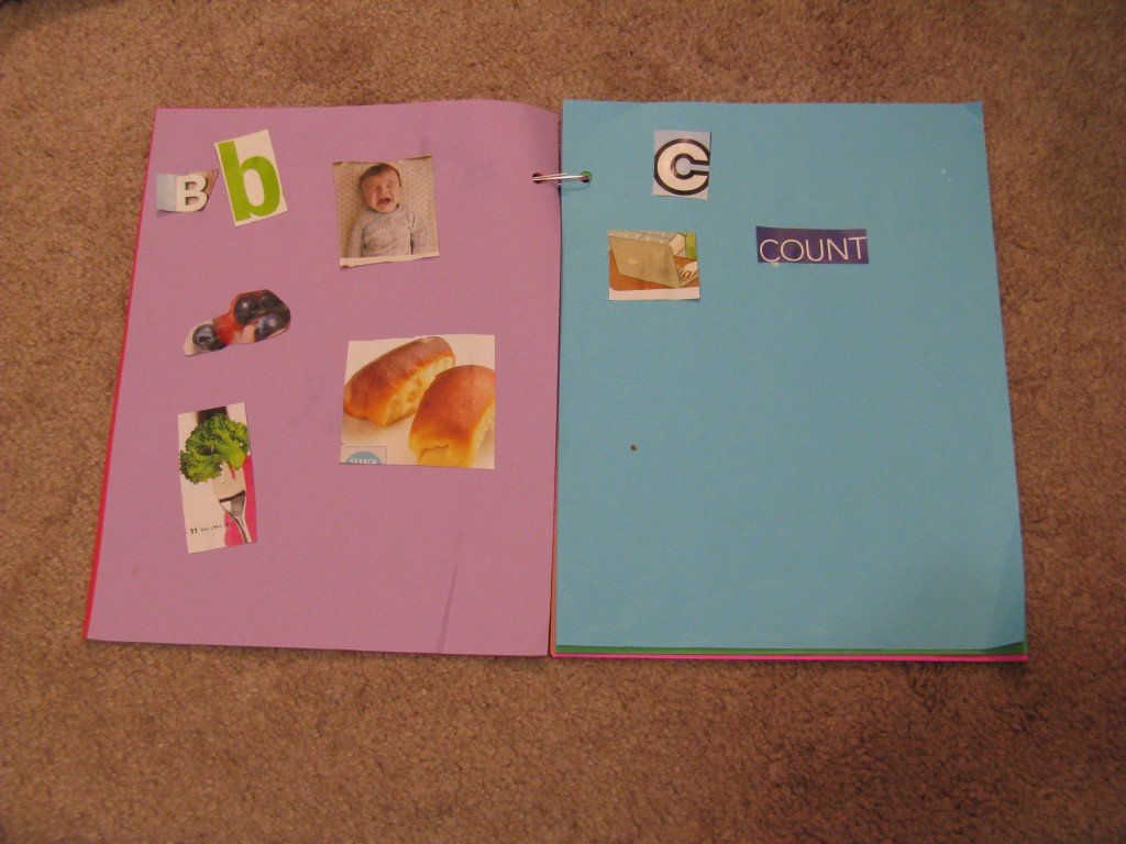 Preschool Project: Alphabet Book